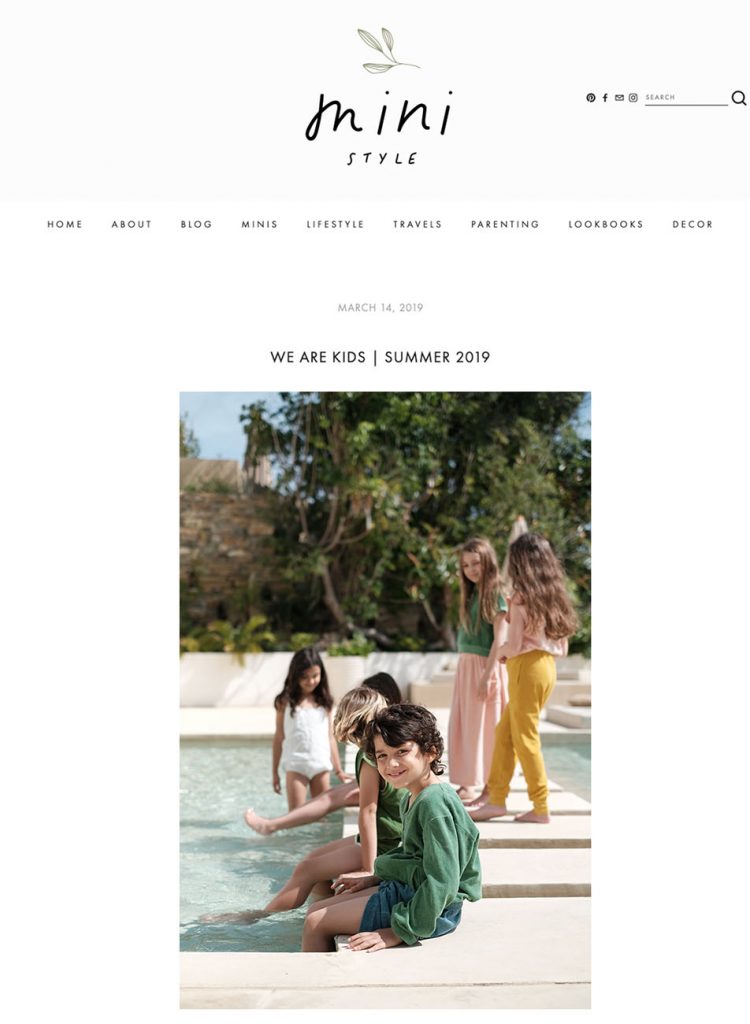 MINI STYLE MAG – We are Kids
